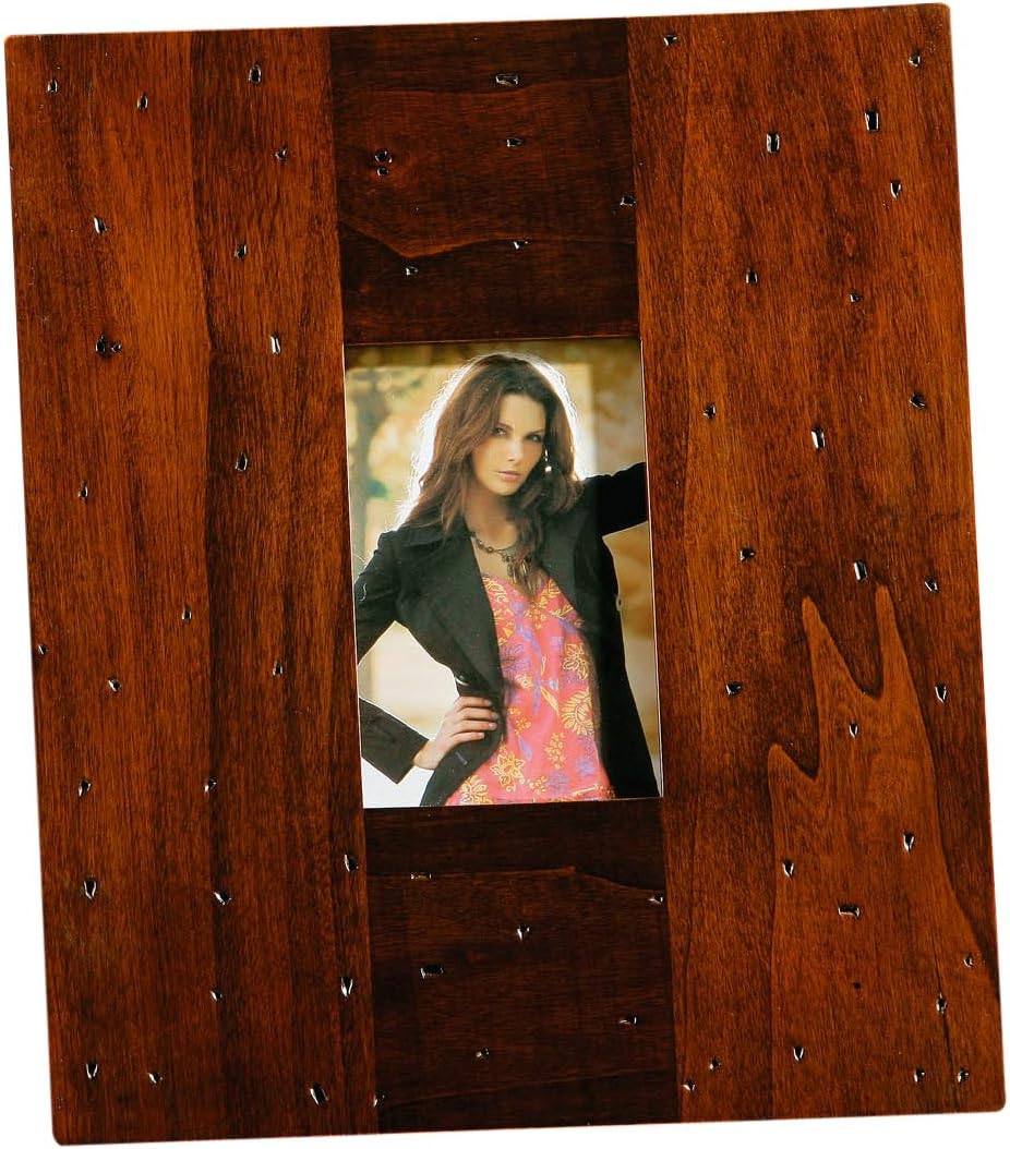Amazon.com - Premier Housewares Dimple Wood Photo Frame - 8 x 10 inch ...