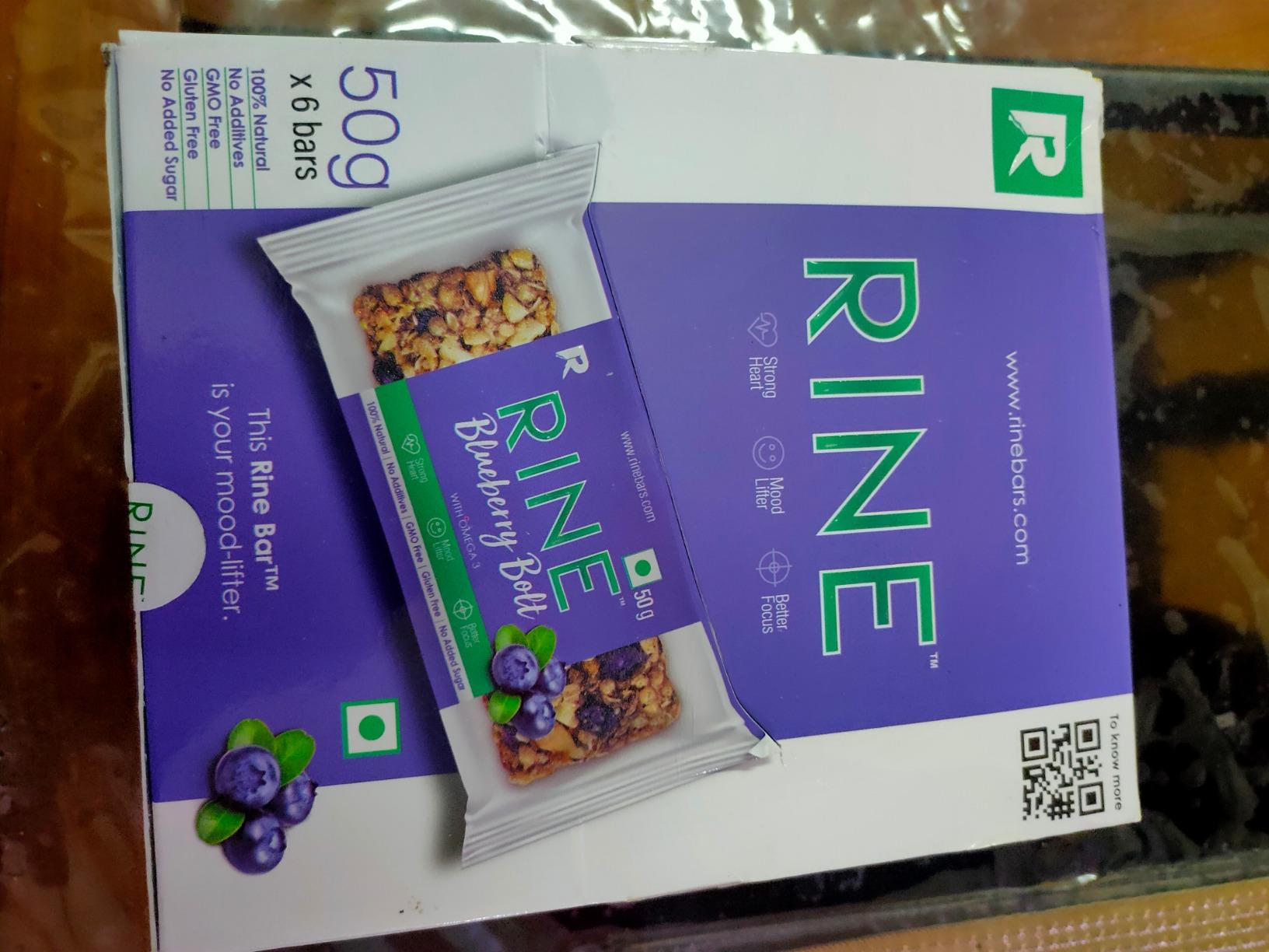 Rine Bars RINE Nutrition Bars |6 Blueberry Energy bars | Sugarfree ...
