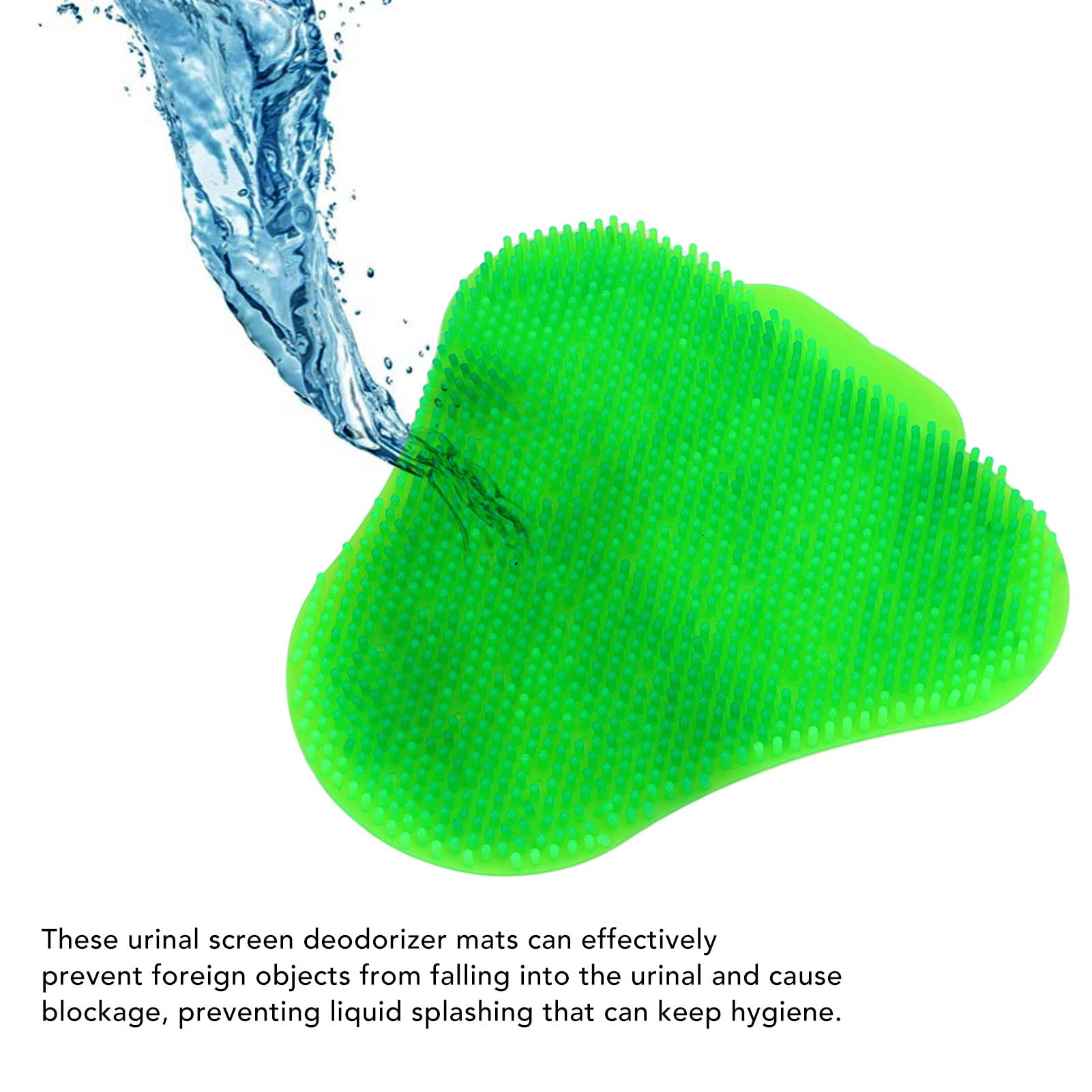 Disposable Floor Mats Impact Products Urinal Mats - 6 Pack Z-Mats With ...