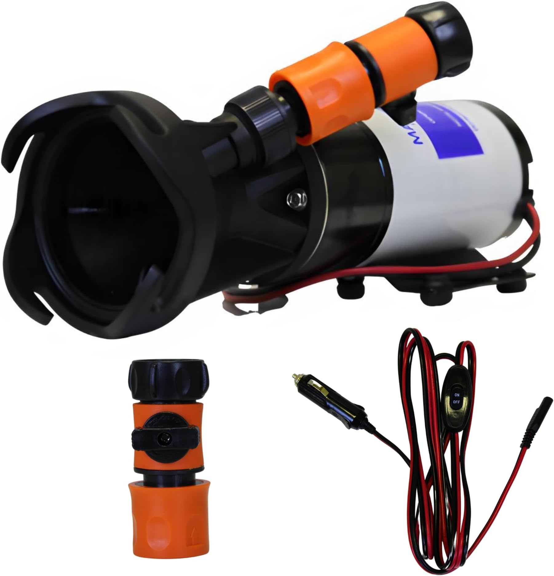 Amazon.com: RecPro RV Portable Macerator Pump for Black Water Tank ...