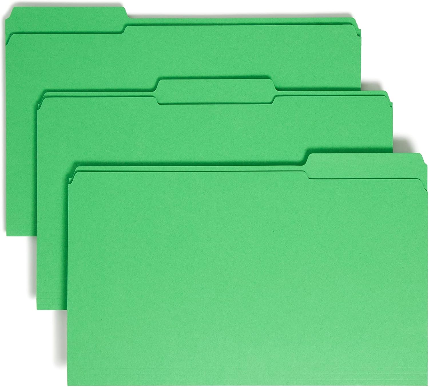 Smead 1/3-Cut File Folders, Heavy Duty Reinforced Tab, Legal Size ...
