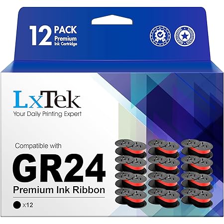 Amazon.com: New Compatible Nukote BR80C Calculator Ribbon Black/Red (6 ...