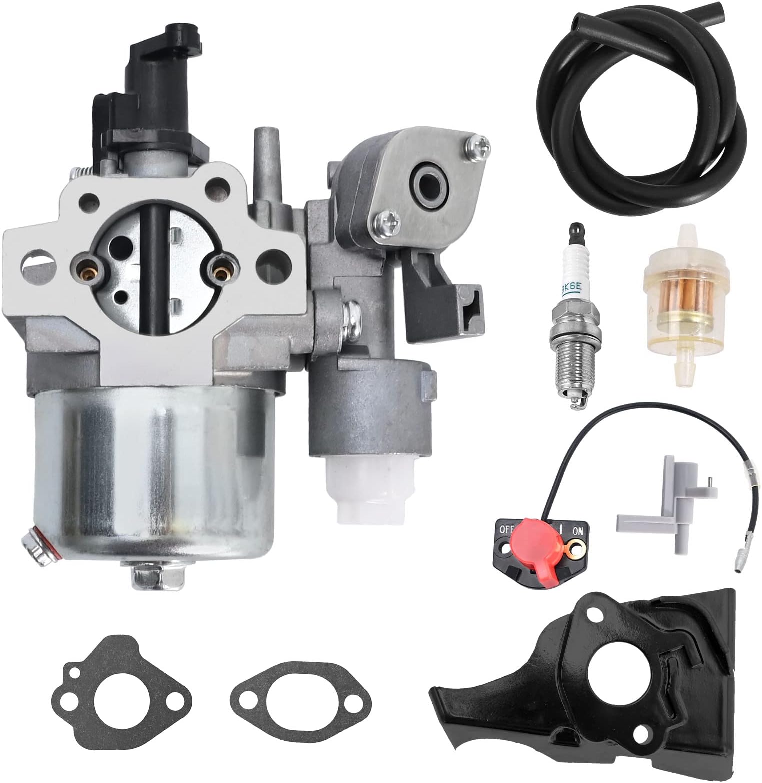 Amazon.com: Hoypeyfiy Carburetor Kit Replacement for Subaru Robin EX13 EX17 EX17D SP17 SP170 ...