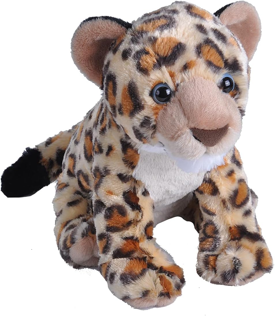 Wild Republic 19355 Leopard Cub Plush, Cuddlekins Cuddly Soft Toys ...