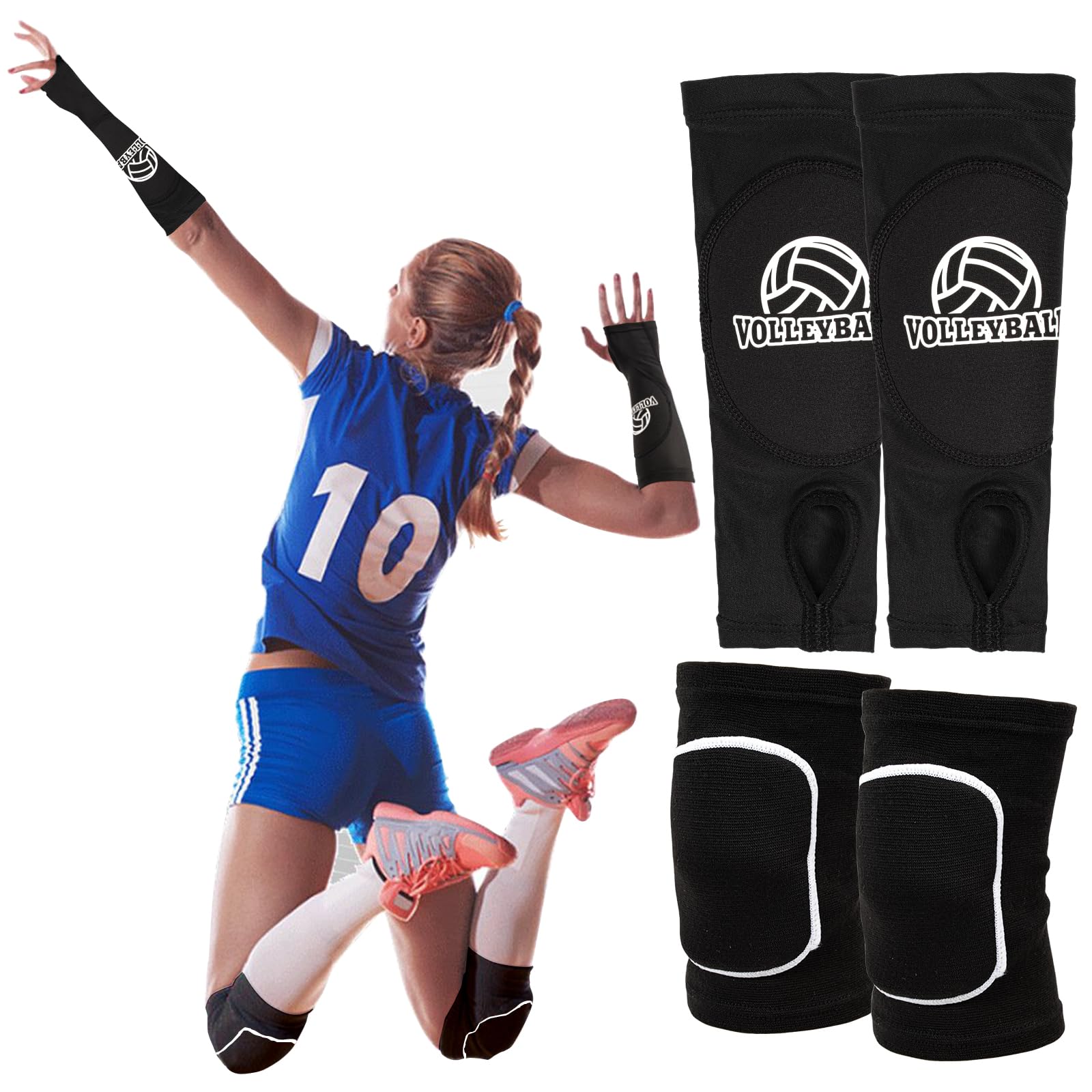 Volleyball Knee Pads Women Youth,Volleyball Stuff Including Knee Pads ...