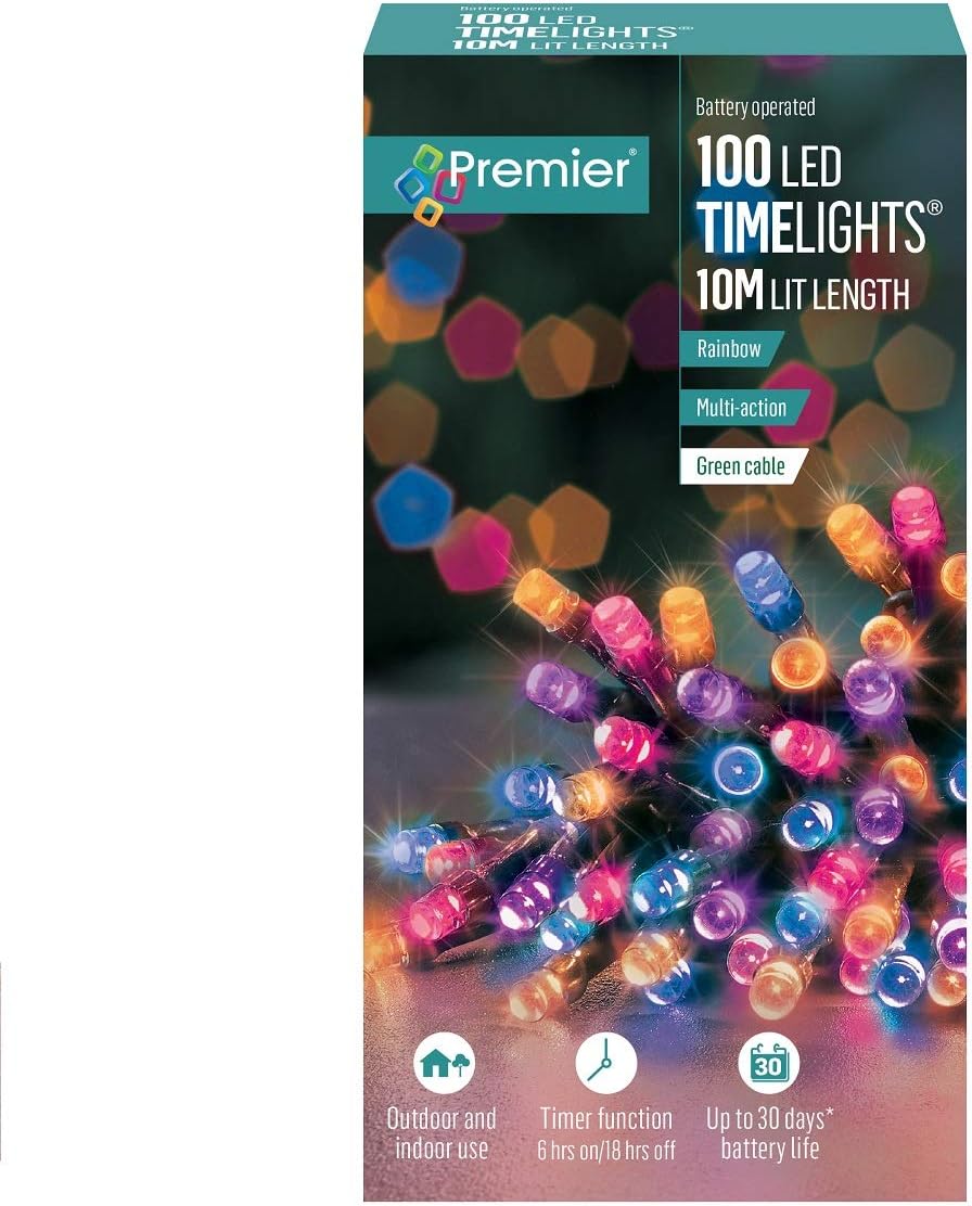 Premier LB112383WW B-O 100 Led Lights, Warm White : Amazon.co.uk: Lighting