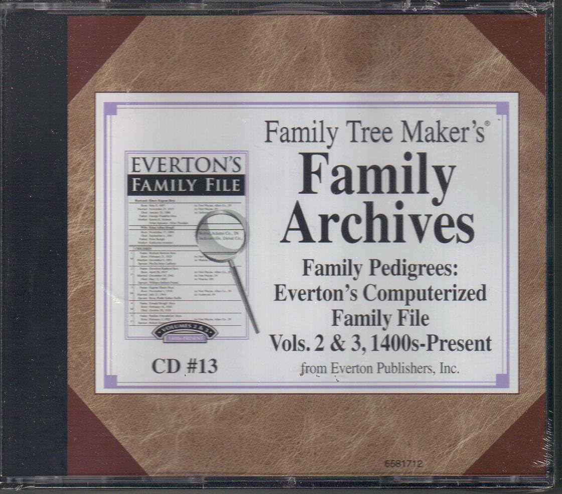 Amazon.com: Family Tree Maker's Family Archives: Family Pedigrees ...