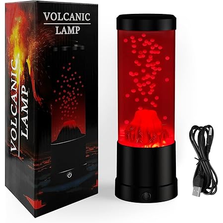 Lava Lamp for Adults, USB Powered Jellyfish Lava Lamps, Room Office ...