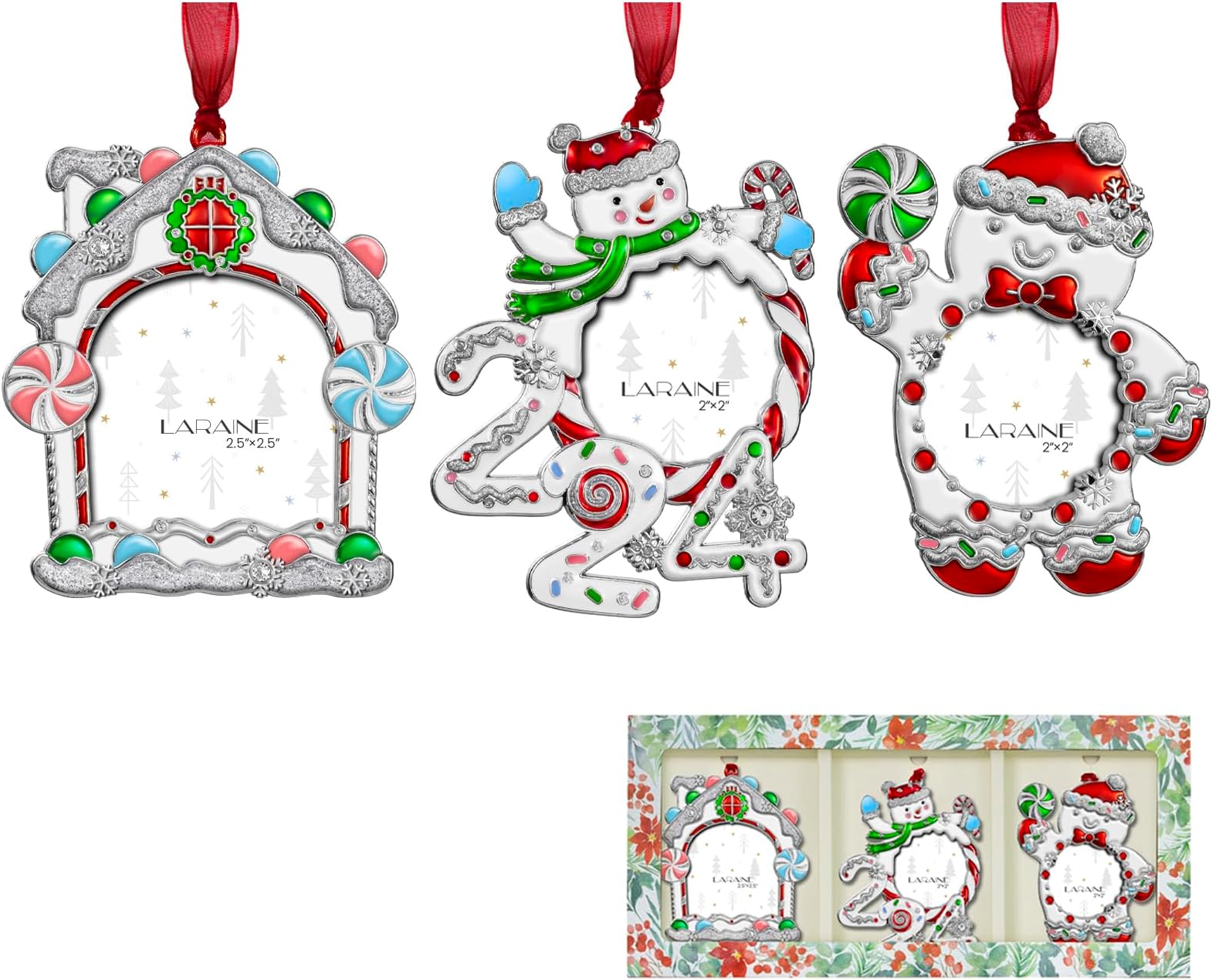 Amazon.com - Studio Decor Silvertone Snowflake Shaped Photo Frame ...