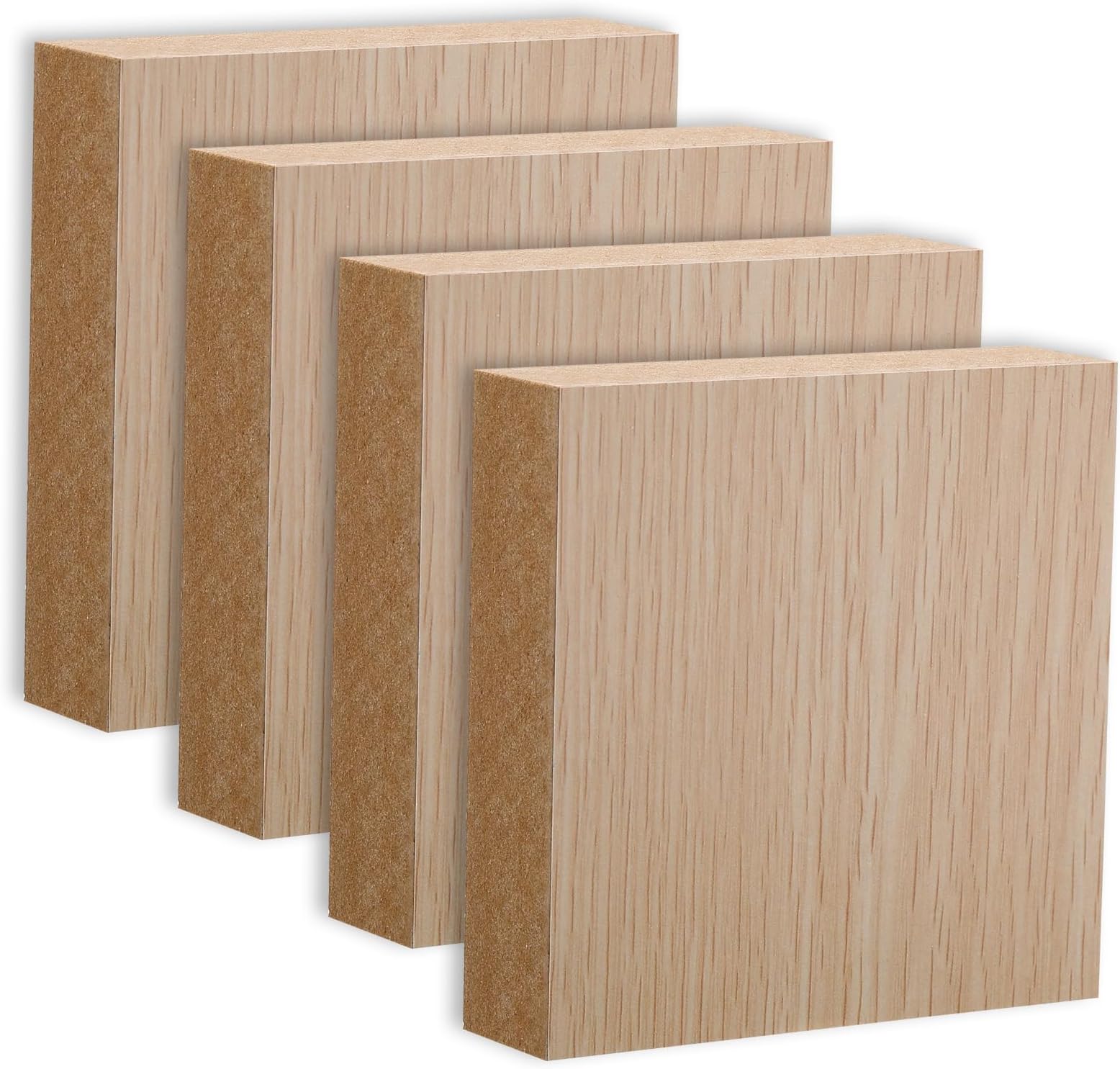 Amazon.com: 5" Large Wood Cubes, Pack of 1 and 4" Large Wood Cubes ...