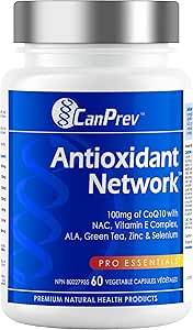 CanPrev Antioxidant Network, 60 V-Caps 60-Day Supply with Coenzyme Q10 ...