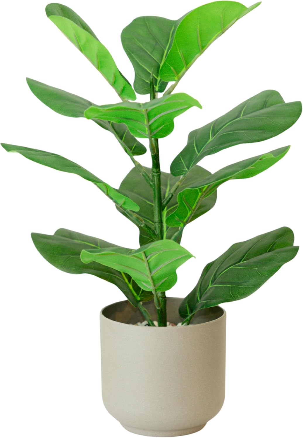 365 Blooming Decor Plante artificielle en forme de feuille de violon ...