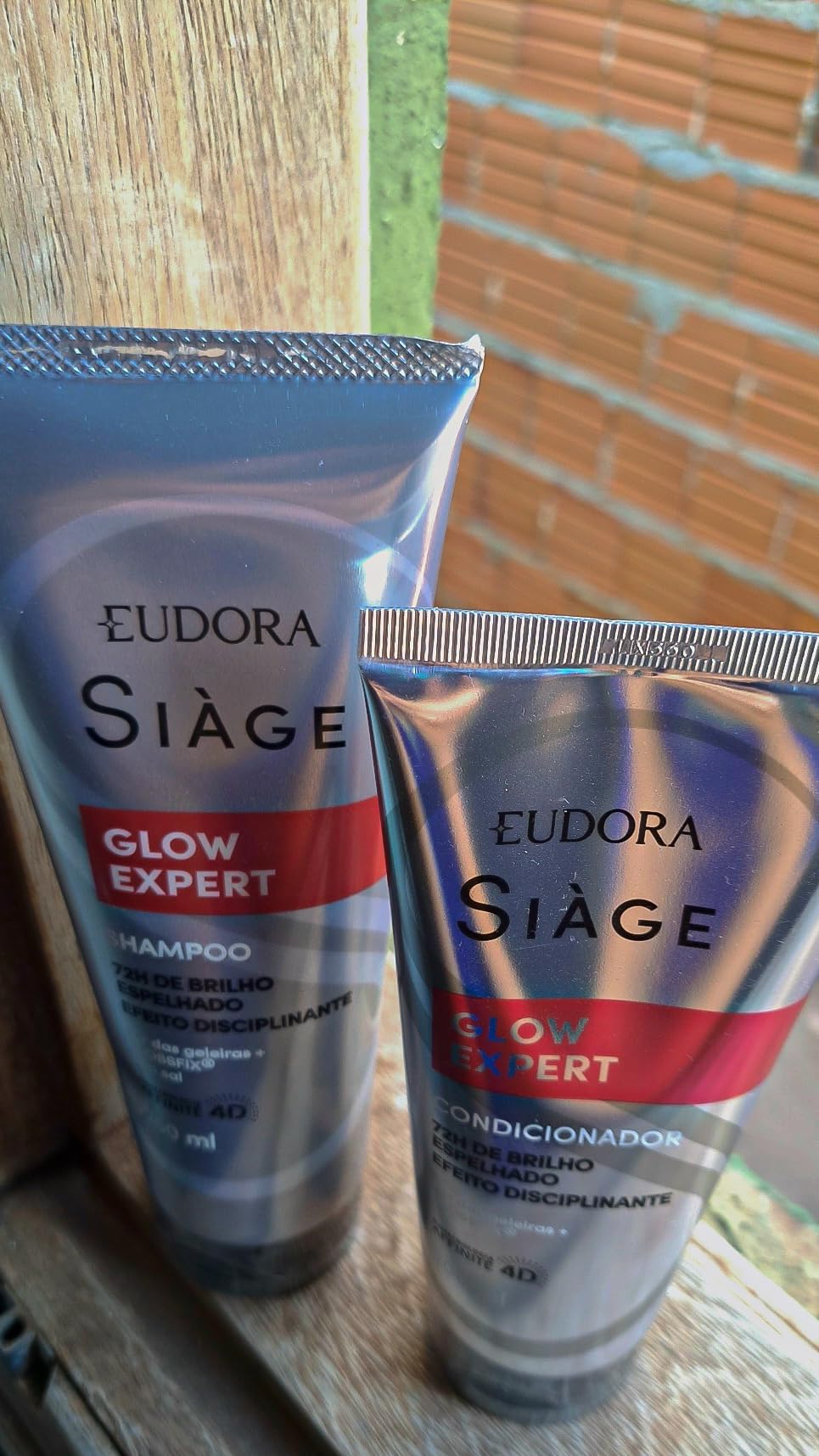 Eudora Kit Siàge Glow Expert: Shampoo 250ml + Condicionador 200ml ...