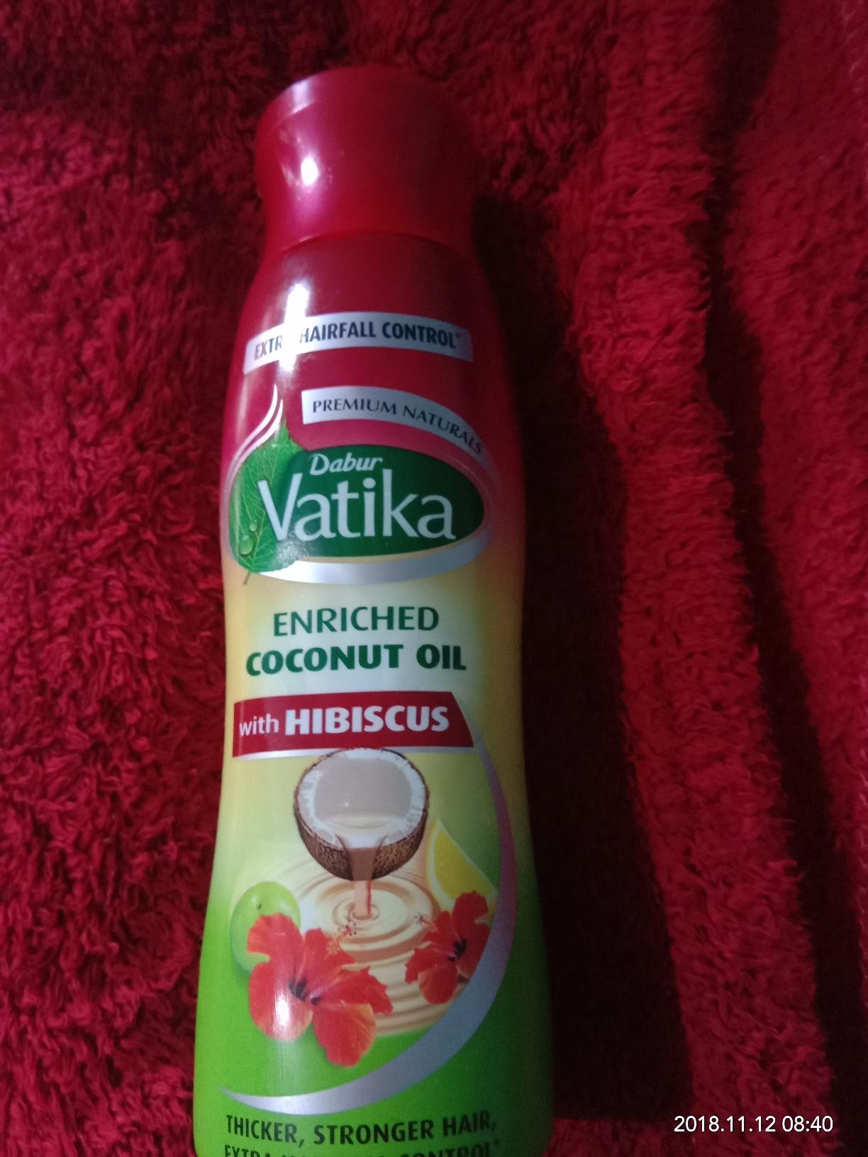 Buy Dabur Vatika Enriched Coconut Hair Oil With Hibiscus, 300 Ml ...
