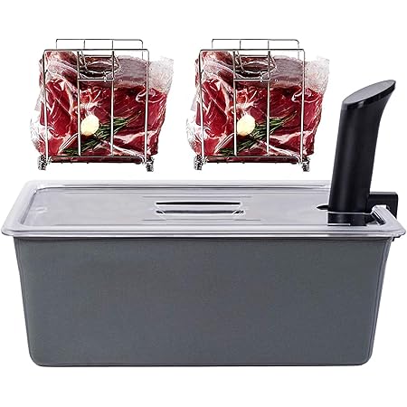 Amazon.com: EVERIE Sous Vide Container with Universal Silicone Lid and ...