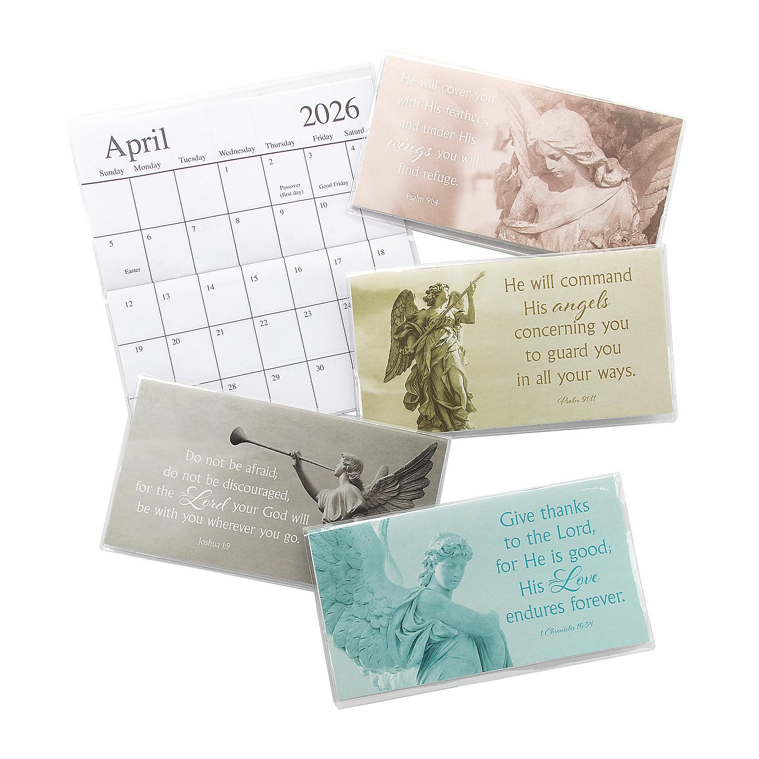 Amazon.com : Fun Express 6 1/2" x 3 1/2" 2025-2026 Scripture Angels ...
