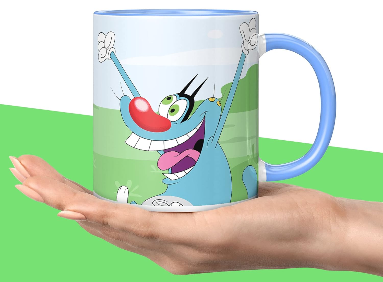 Buy NH10 Designs Printed Cartoon Coffee Mug Cartoon Mugs For Kids Girls ...