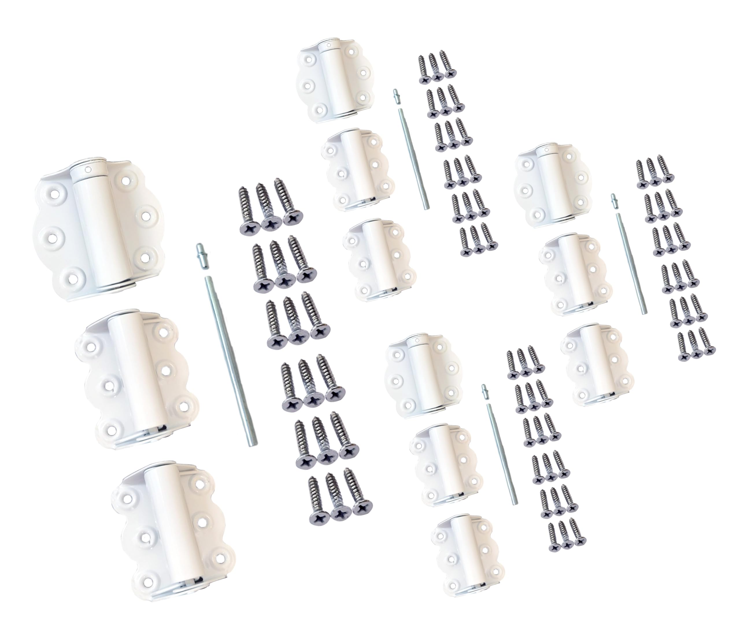 Snapklik.com : Door Spring Hinges, 2-3/4", Each Set Including 2 PCS ...