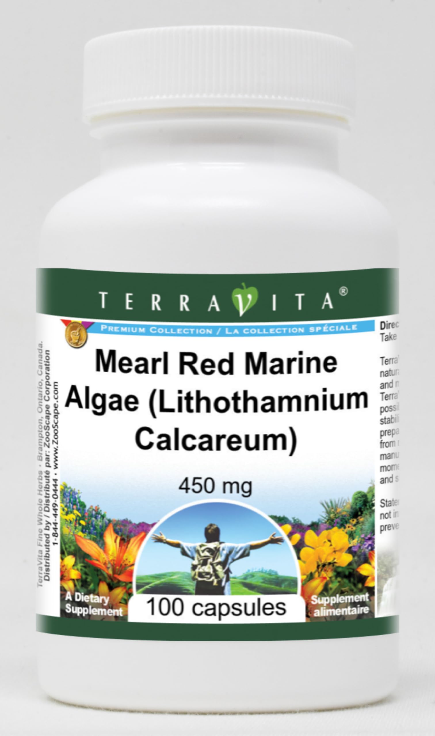 Amazon.com: Mearl Red Marine Algae - 450 mg (100 Capsules, ZIN: 515313 ...