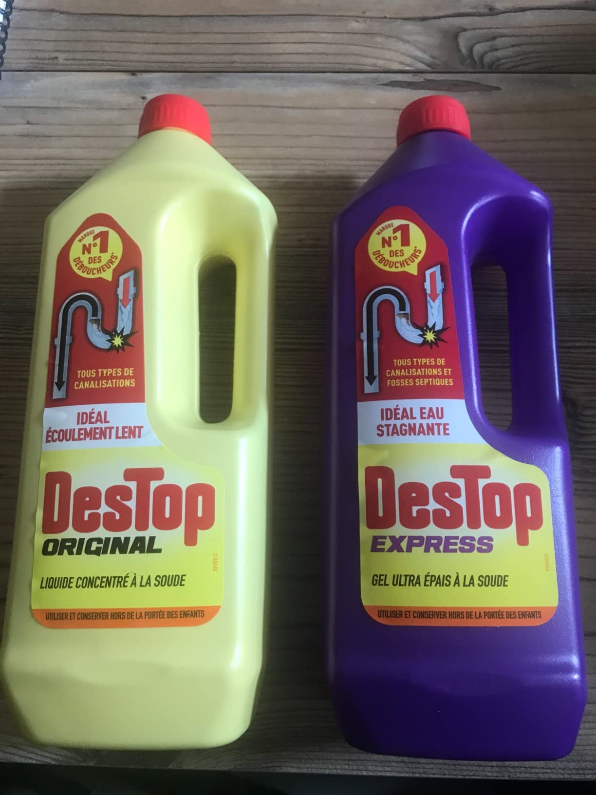 Destop Gel Original Déboucheur Canalisation en liquide concentré à la ...