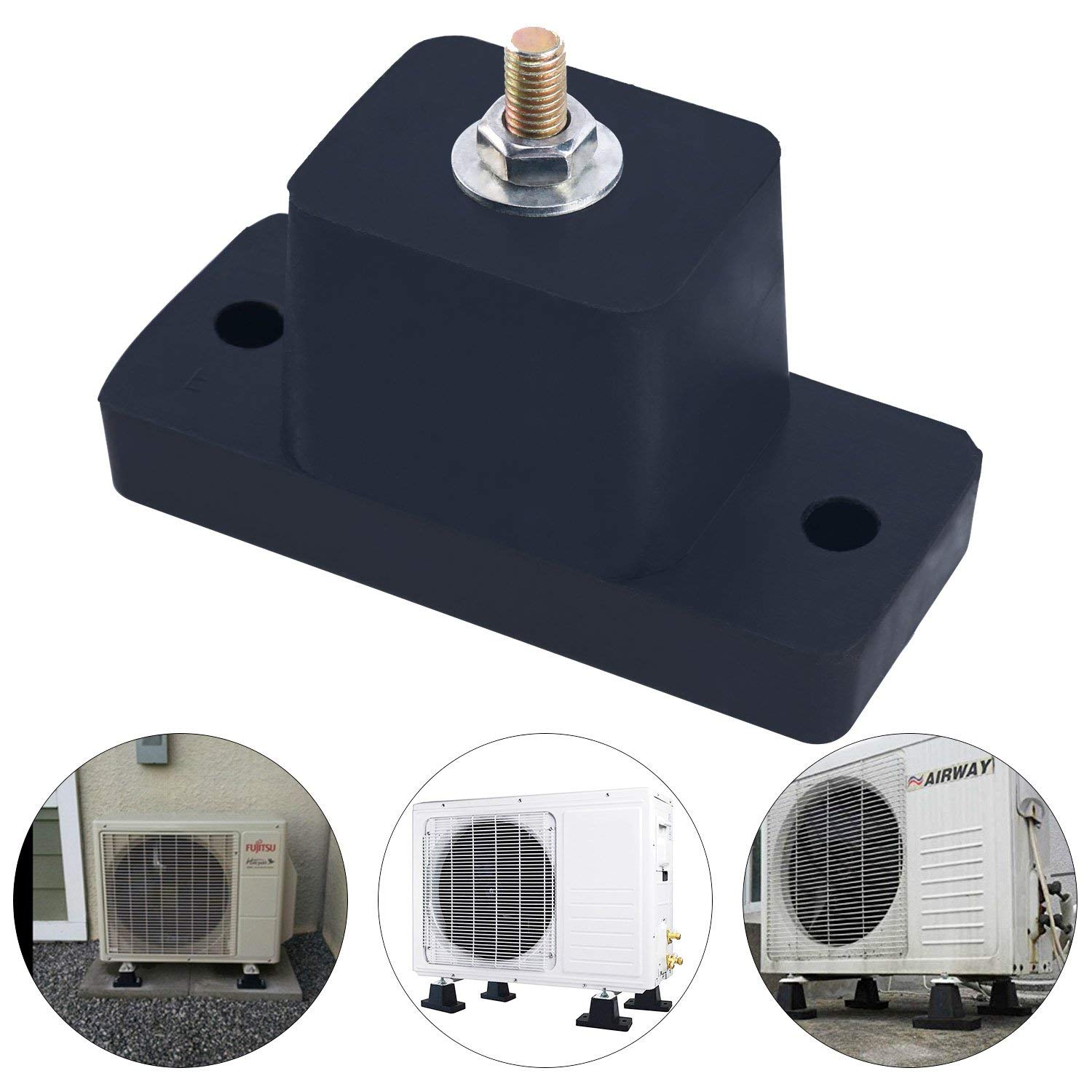 Snapklik.com : 4Pack Rubber Vibration Isolator Mounting Bracket / Air ...