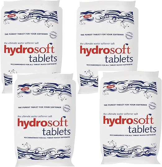 4 X Hydrosoft Salt 25kg Tablets, Total 100 Kg : Amazon.co.uk: Grocery