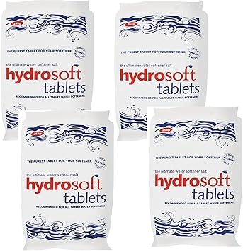 4 X Hydrosoft Salt 25kg Tablets, Total 100 Kg : Amazon.co.uk: Grocery
