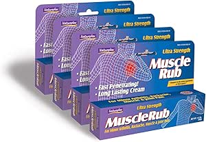 Amazon.com: Ultra Strength Muscle Rub 4 Pack : Health & Household