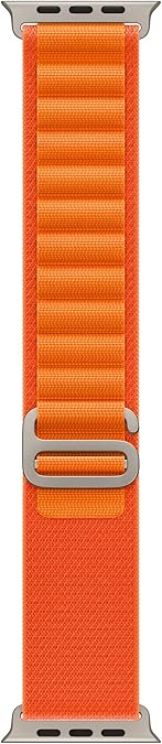 Amazon.com: Apple Watch Band - Alpine Loop (49mm) - Orange - Medium ...