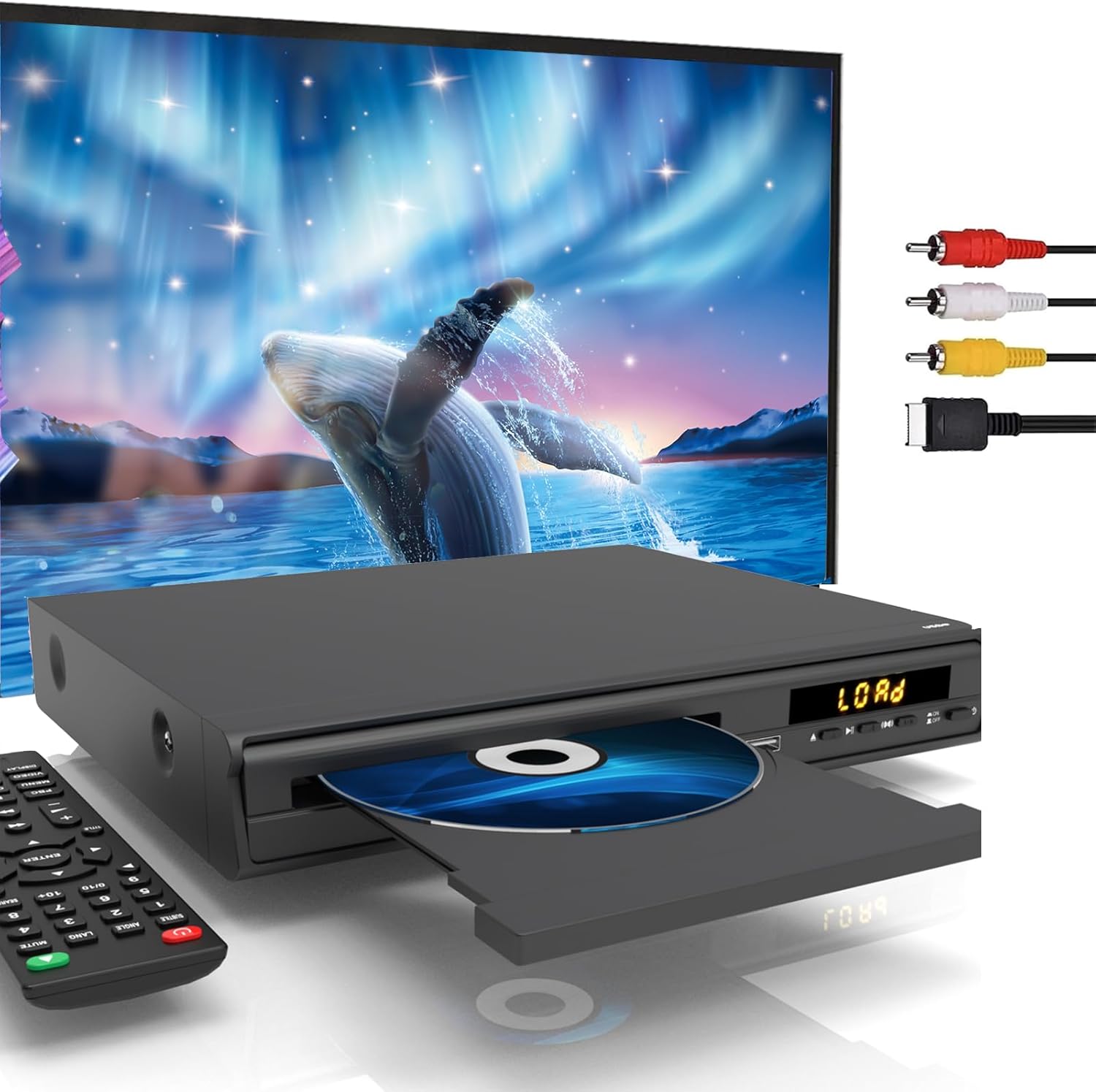 Maite Reproductor de DVD HD, Multi Región para TV, Conexión HDMI AV ...