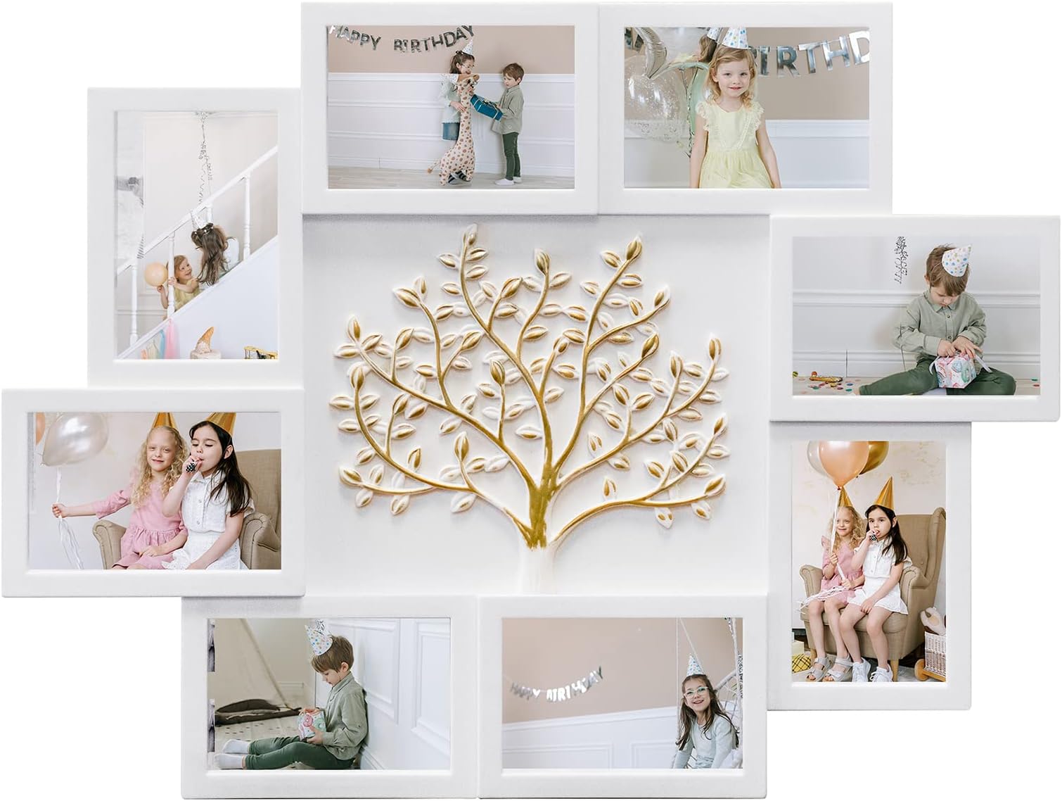 Malden International Designs Gray Cherish Every Moment 8-Opening ...