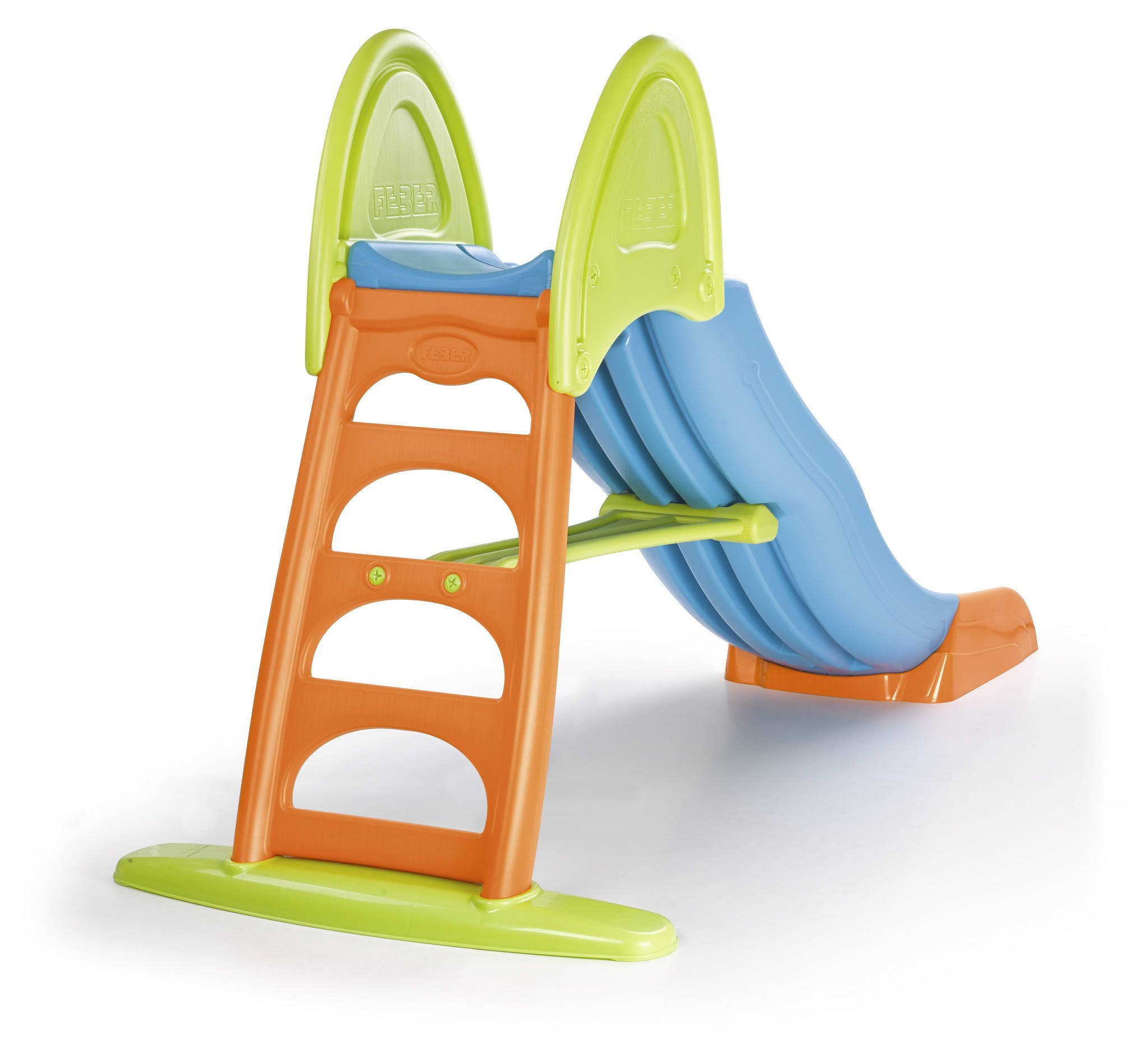 FEBER - Super Mega Slide, Slide with luminous colours, curved ramp and ...