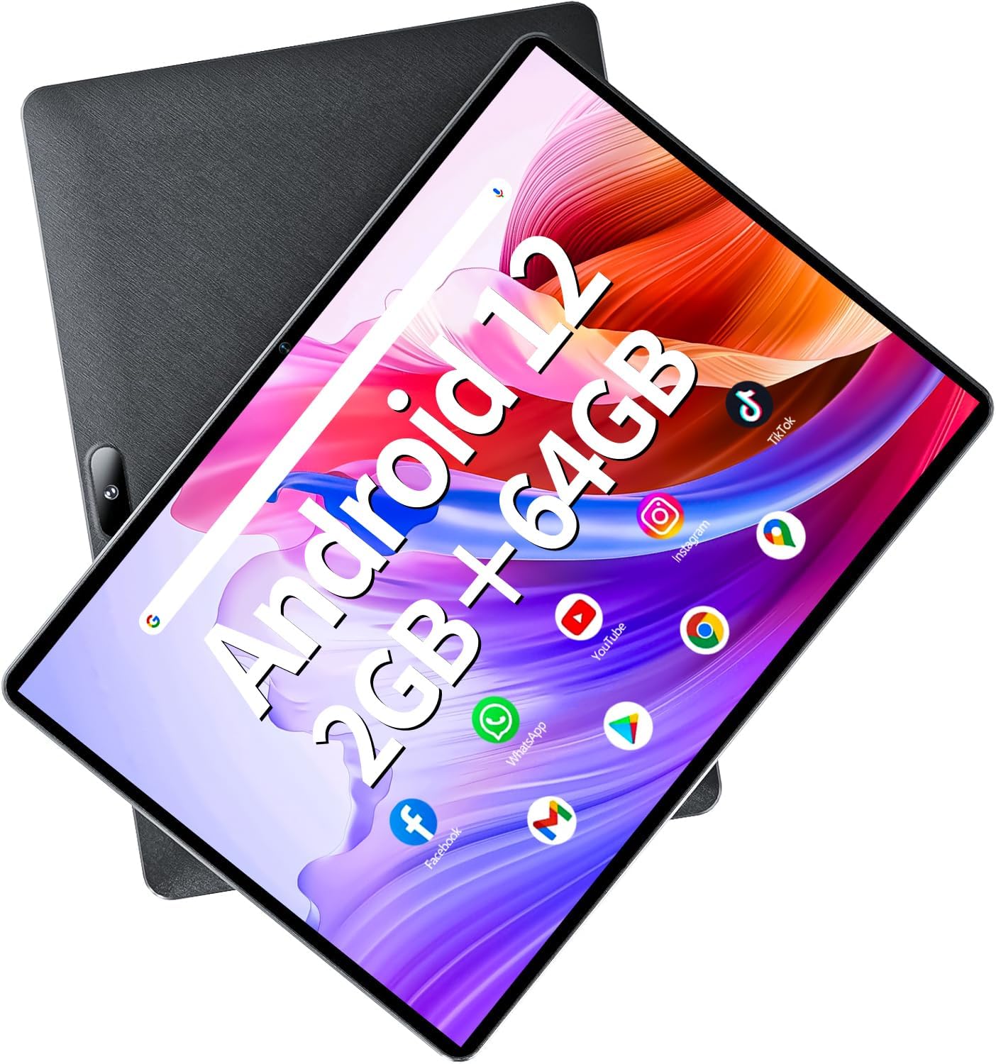 SGIN Tablet, Android 12 Tablets, 10 Inch Tablets 2GB ROM 64GB RAM ...