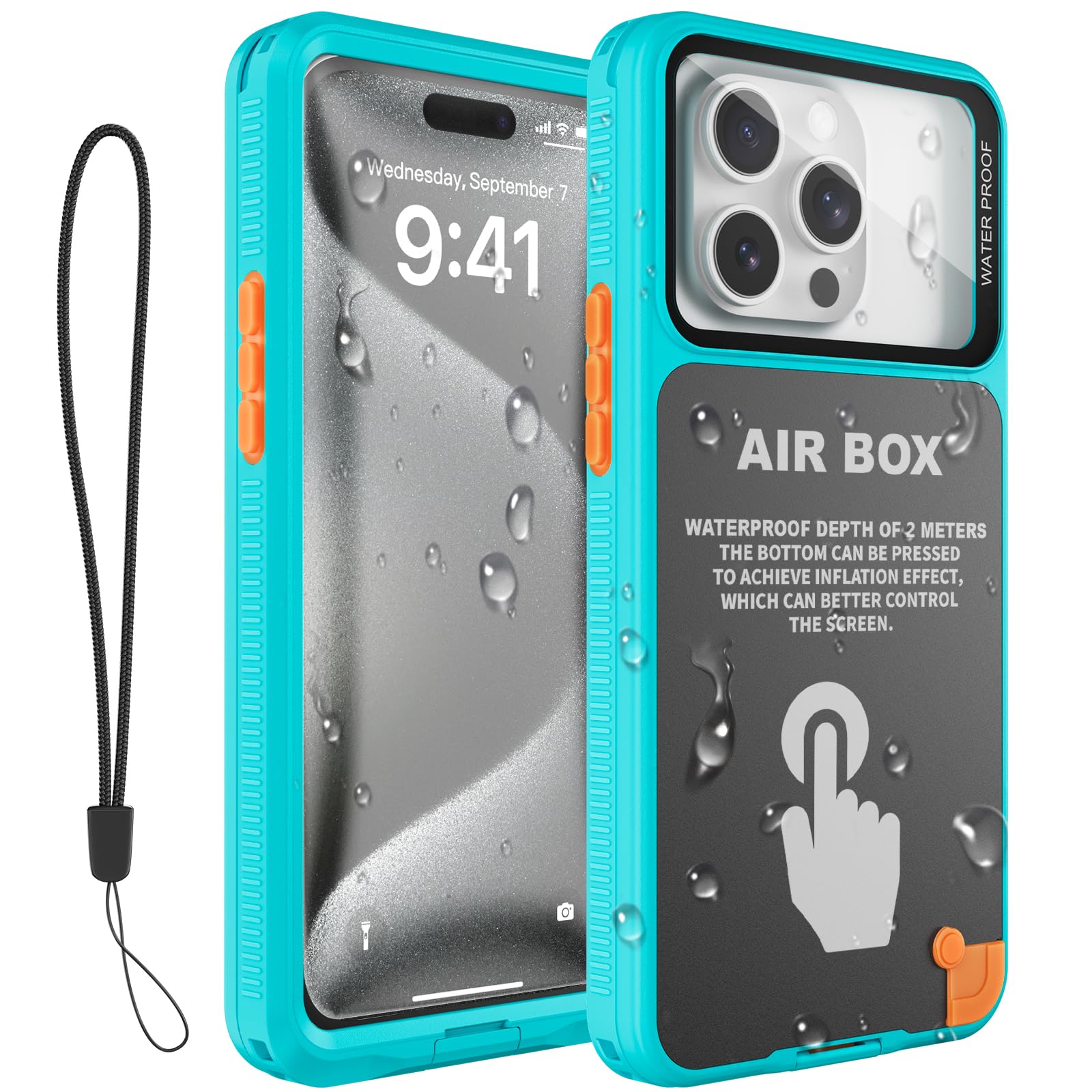 Amazon.com: Haireca Underwater Phone Case for Snorkeling, [IP68 ...