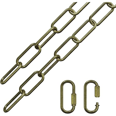 Amazon.com: Bronze Finish Pendant Light Fixture Chain, 6 feet ...