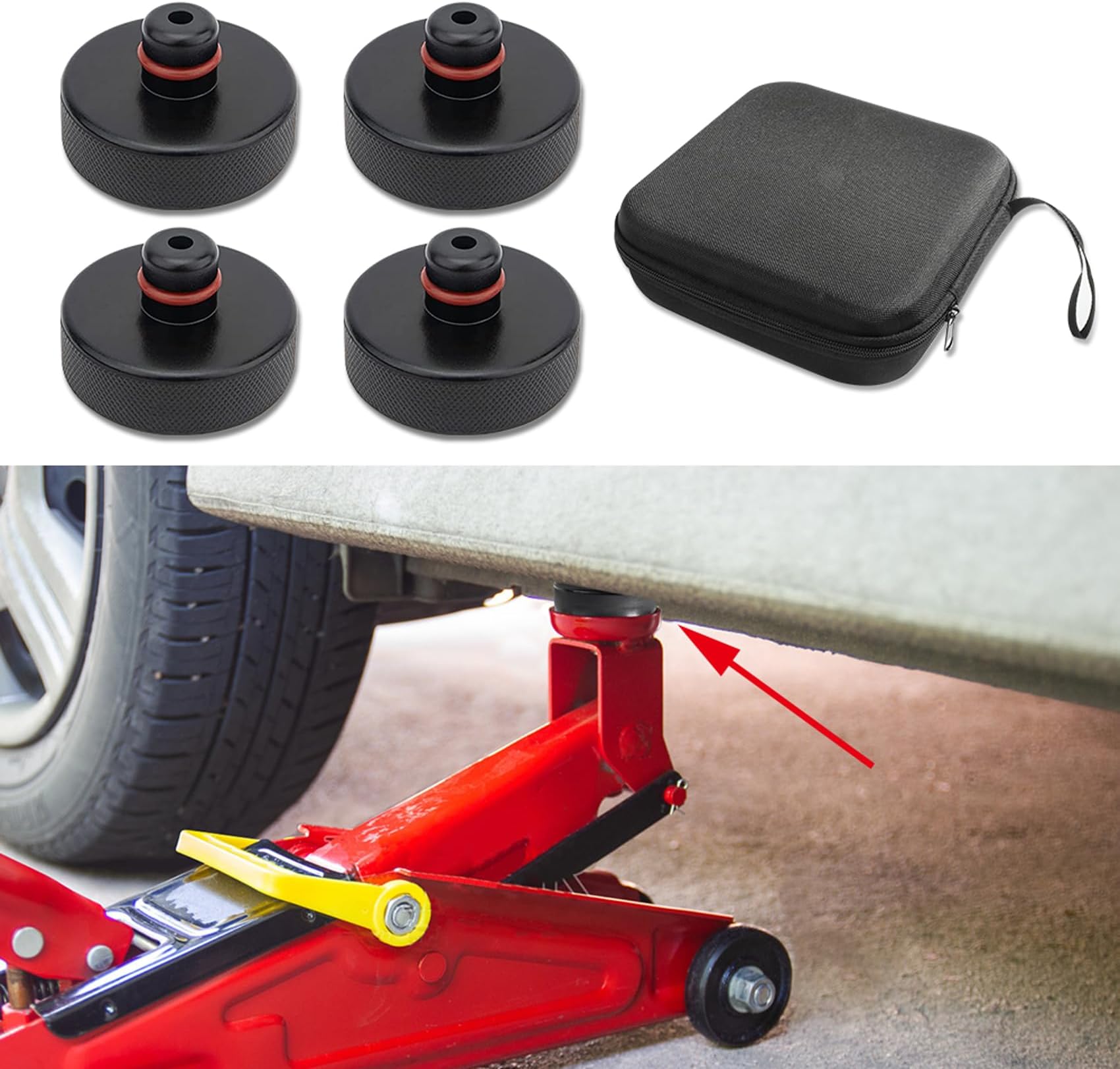 Amazon.com: ASUBHA 4PCS Lifting Jack Pad for Model 3/Y/S/X, Upgraded ...