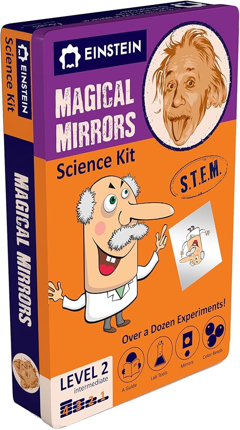 Amazon.com: Einstein’s Magical Mirrors LAB Science Kit for Kids. STEM ...