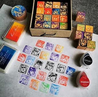 Amazon.co.jp: SUANA JoJo's Bizarre Adventure Wooden Seal ...