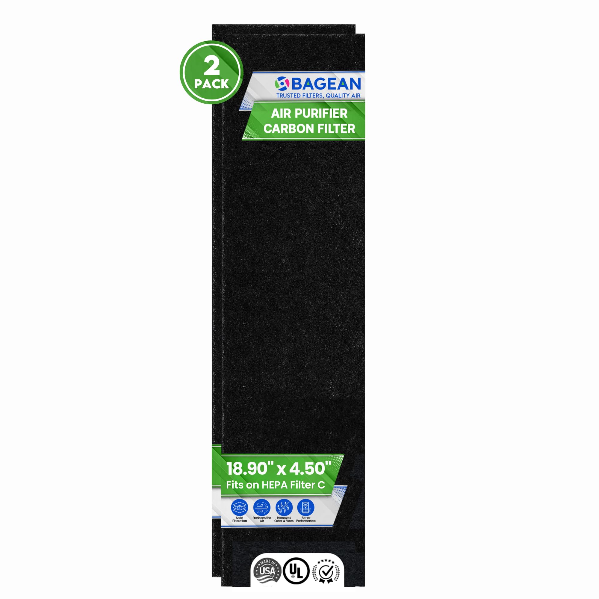 Amazon.com: Carbon Pre Filter For HEPA Filter C - Compatible with ...