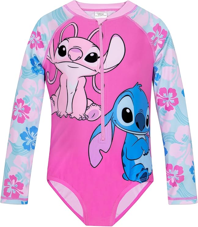 Amazon.com: Disney Bathing Suit | Stitch Swimsuit Girls | Lilo and ...