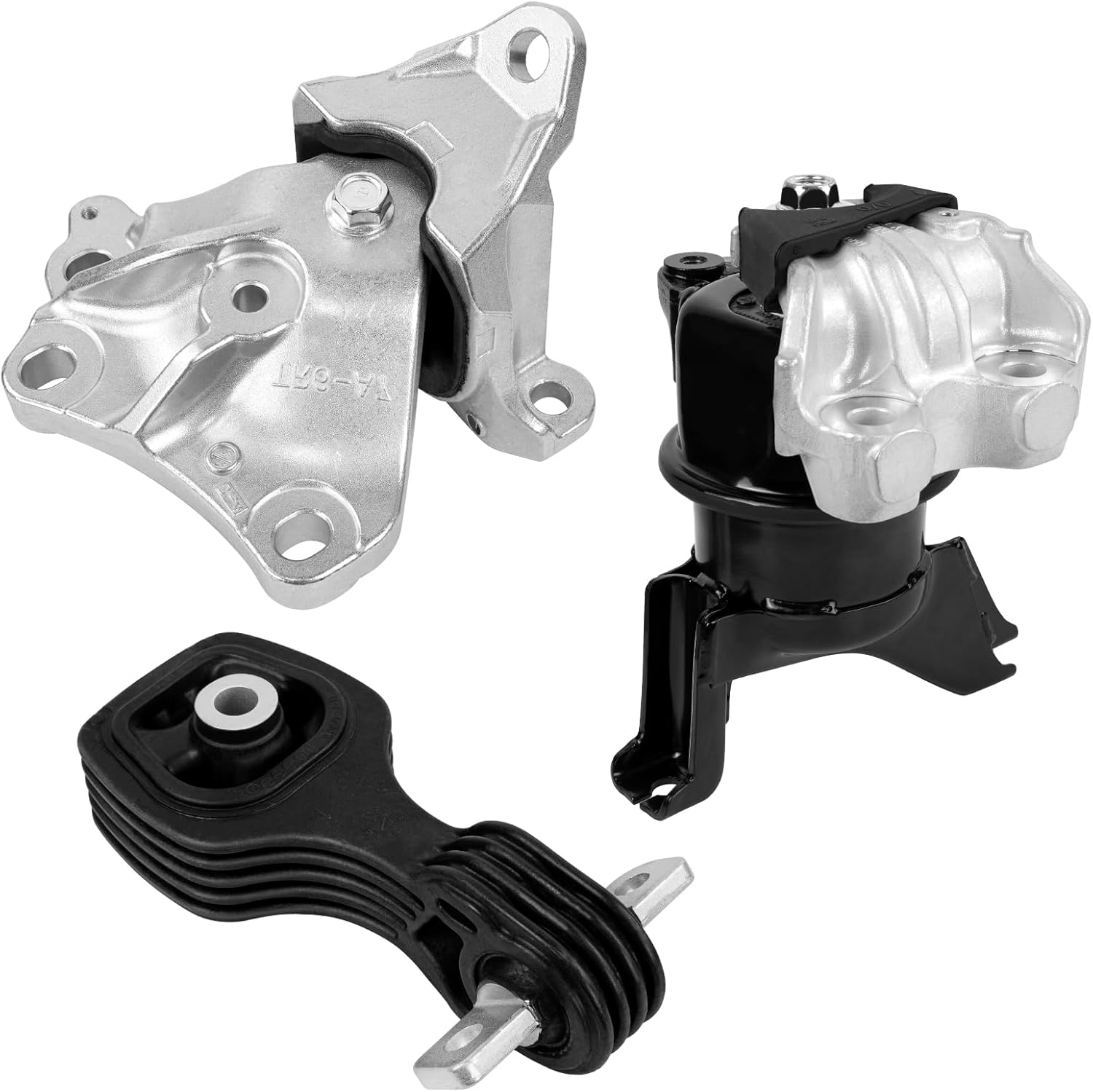Amazon.com: 3PCS Engine Motor & Transmission Mount Set Compatible with 2012 2013 Honda Civic 1 ...