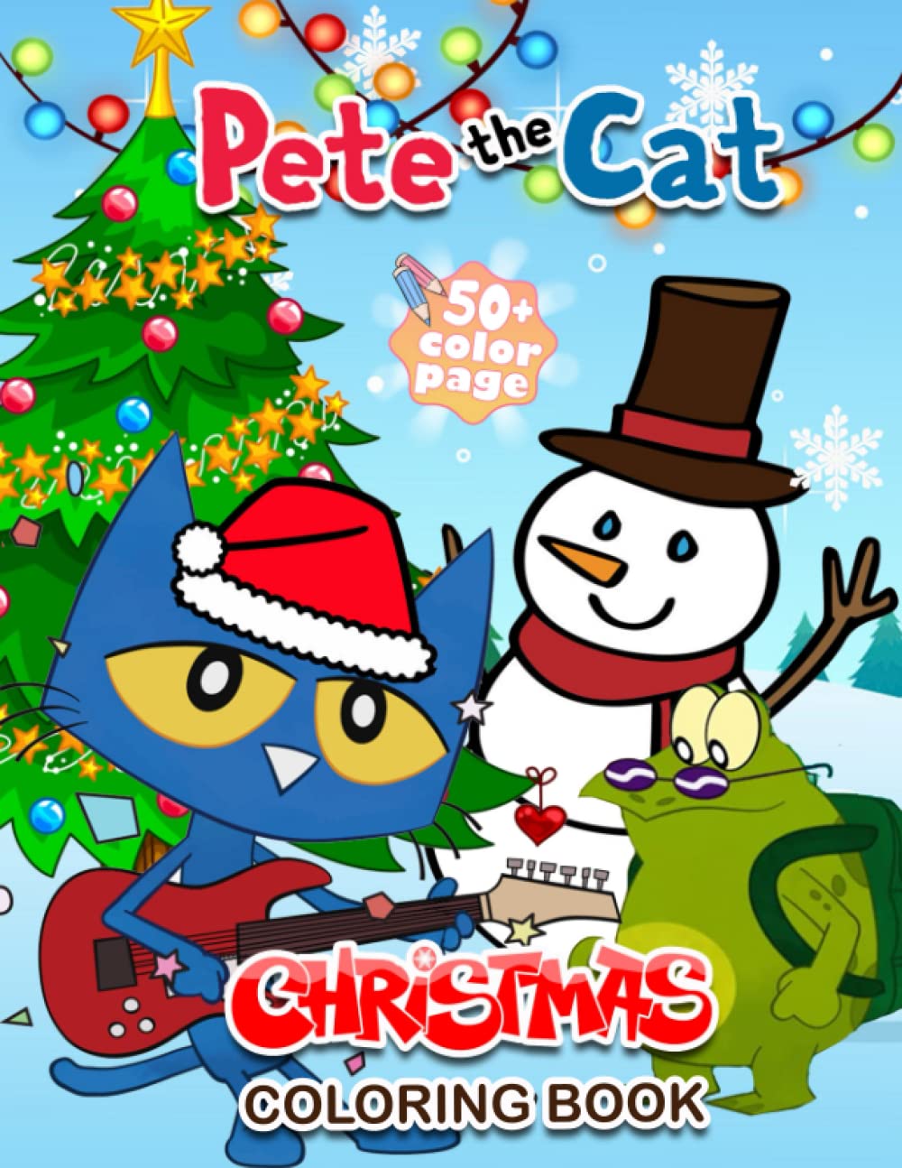 Pete The Cat Christmas Coloring Page 54 Pete The Cat Coloring Pages