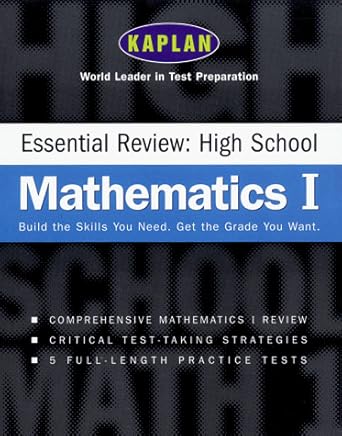 Amazon.com: Kaplan Essential Review: High School Mathematics I ...
