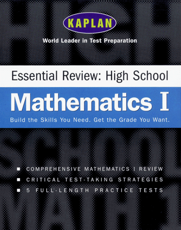 Amazon.com: Kaplan Essential Review: High School Mathematics I ...