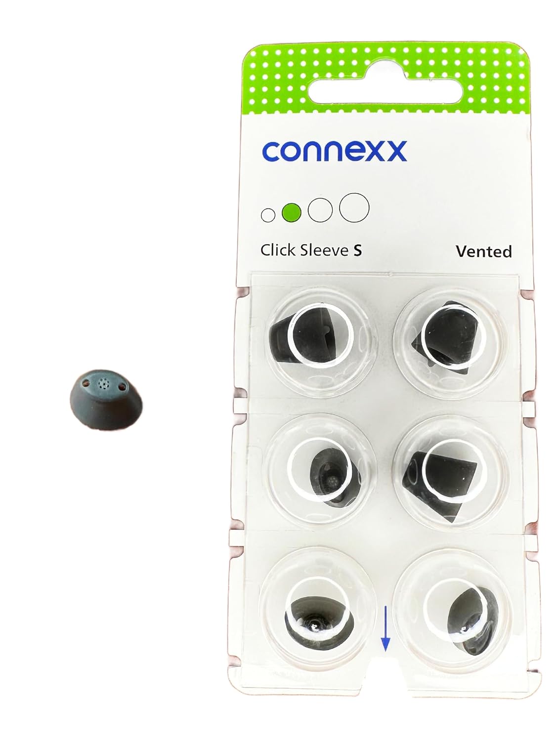 Signia, Siemens Hearing Systems Click Sleeve,Small Vented For Ric And ...