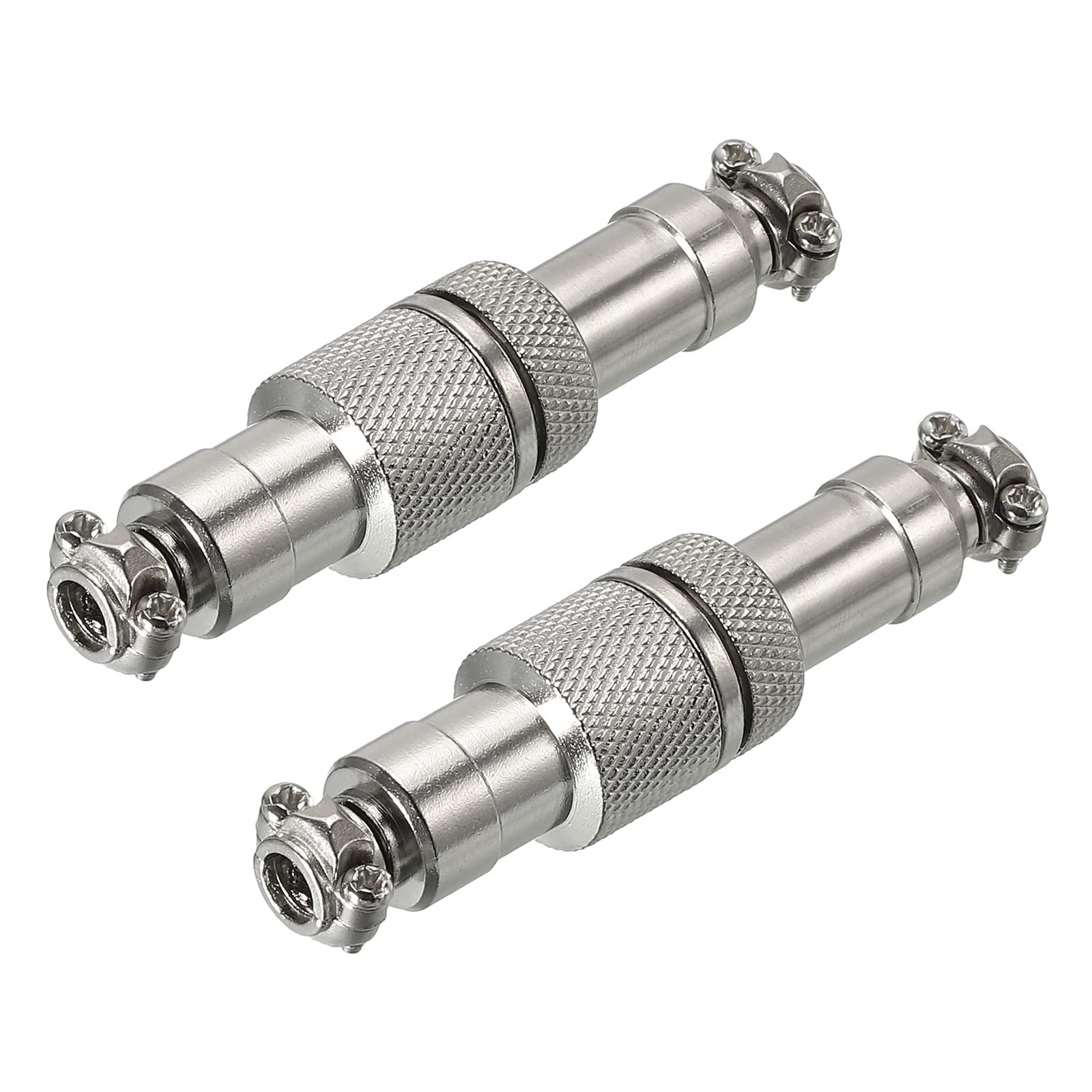 Amazon.com: MECCANIXITY 2pcs Aviation Connector GX12 2 Pins 12mm Male ...