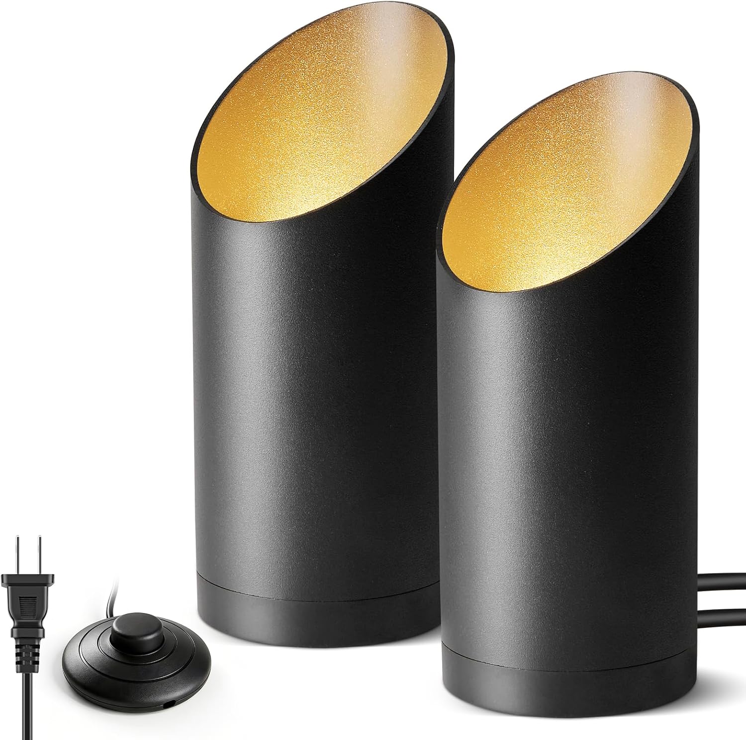 Vitnucrol 2 Pack Uplights Indoor Floor Can Light, 7W Up Lights ...