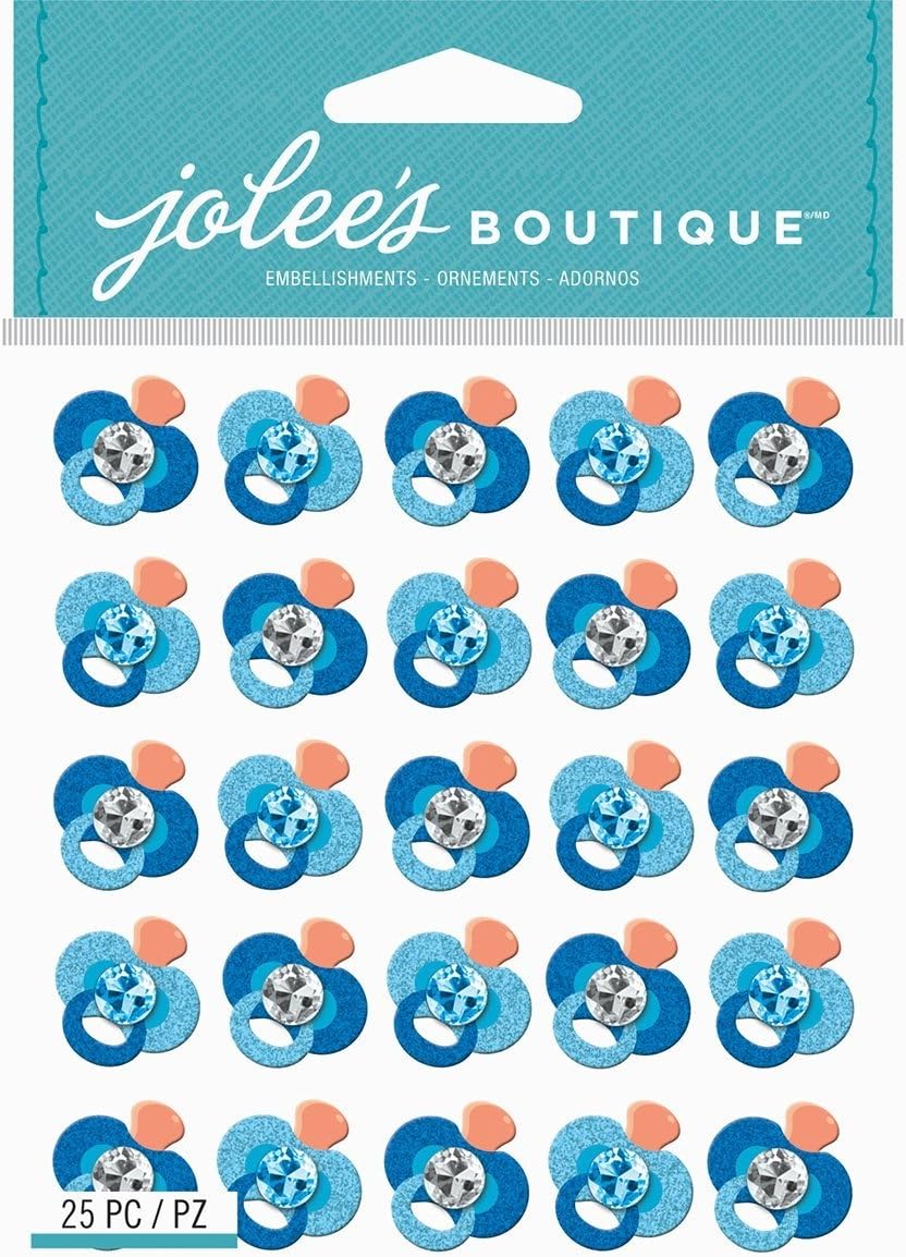 Amazon.com: Jolee's Boutique 0015586967920 Jolly Boutique Blue GLTTR ...
