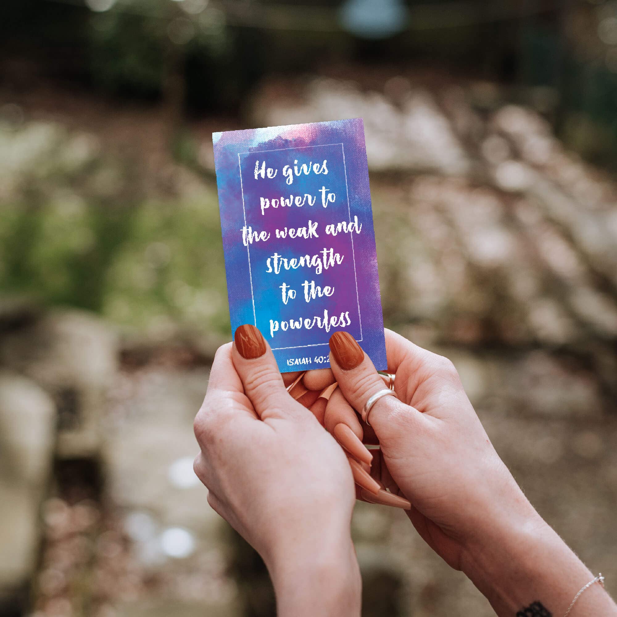 Buy 60 Mini Bible Verse Cards With Inspirational Scripture Quotes, 3 ...