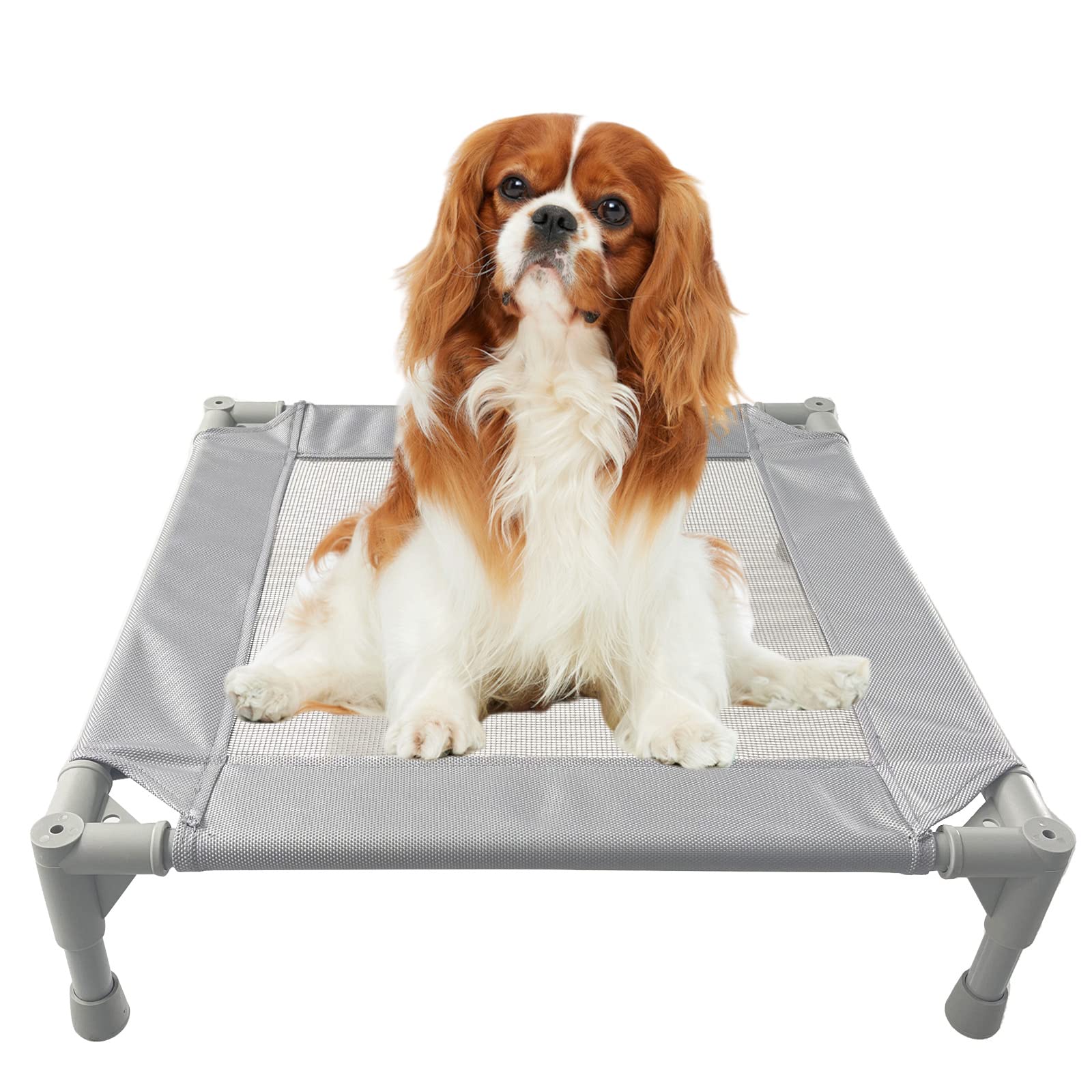 Snapklik.com : Pozico Elevated Dog Bed, Raised Cooling Pet Cot For Dogs ...
